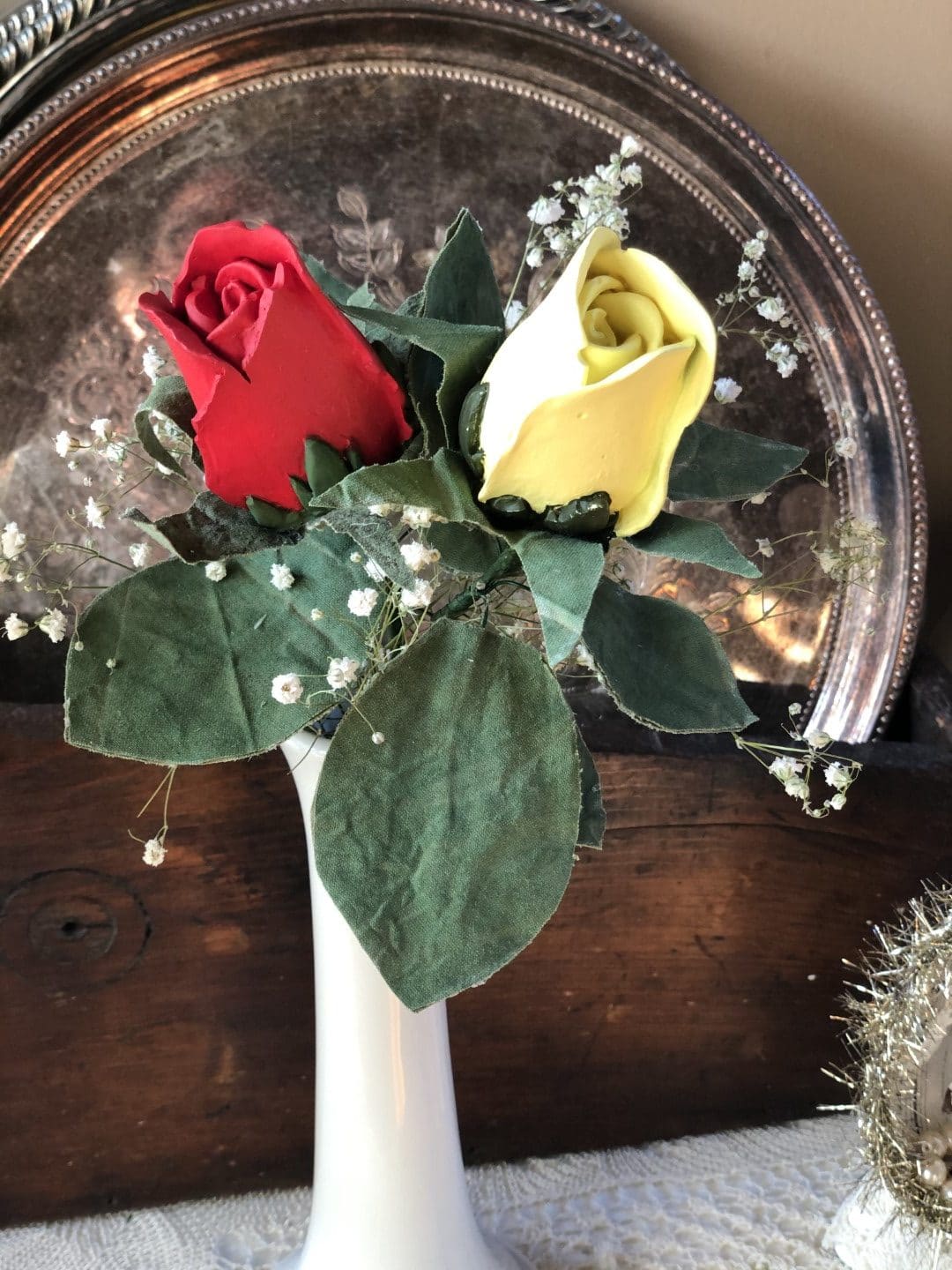 DIY Rose Flower Stem - The Crafty Decorator