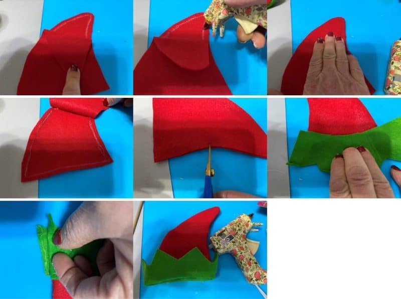 DIY Elf Hat And Ears Blog - The Crafty Decorator