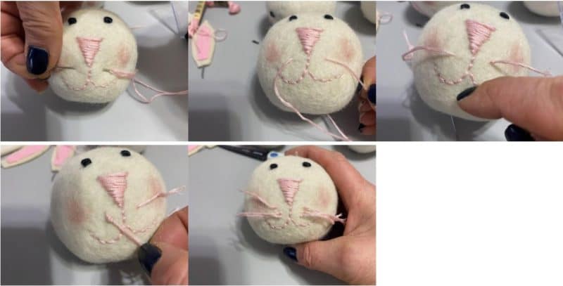 DIY Wool Bunny - The Crafty Decorator