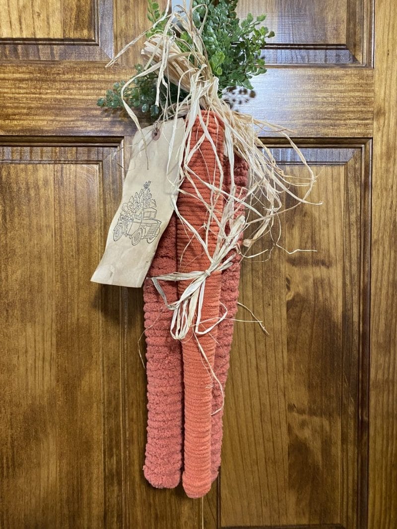 DIY Baseball Bat Carrot - The Crafty Decorator