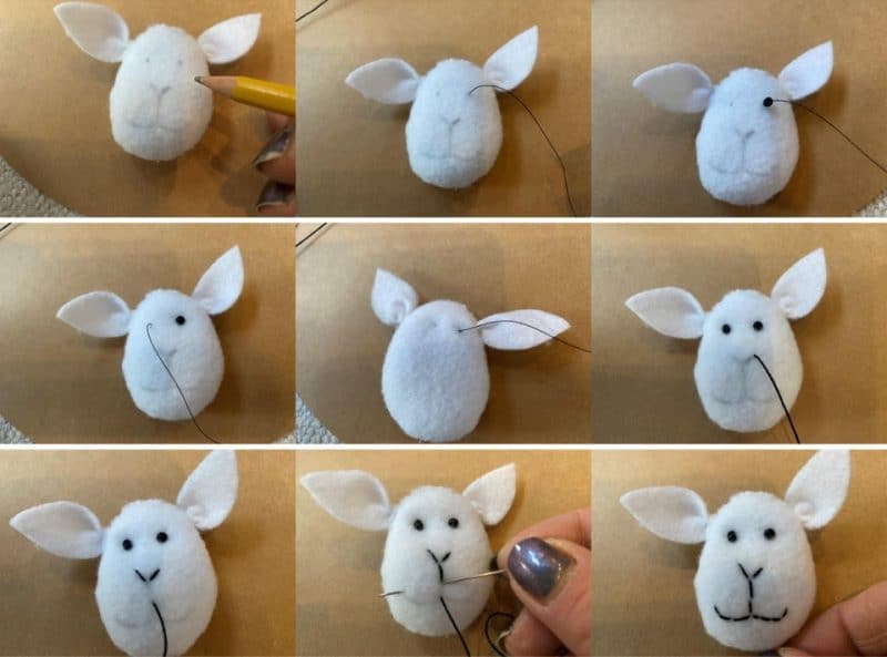 DIY Lamb - The Crafty Decorator