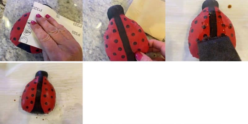 DIY Primitive Ladybug - The Crafty Decorator