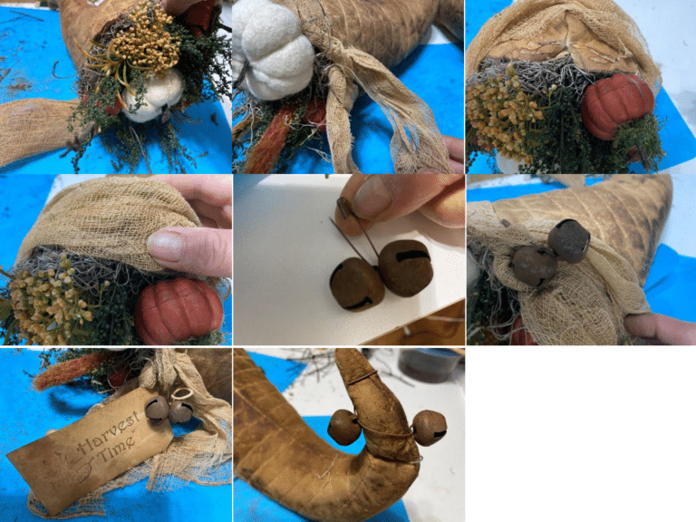 DIY Cornucopia - The Crafty Decorator