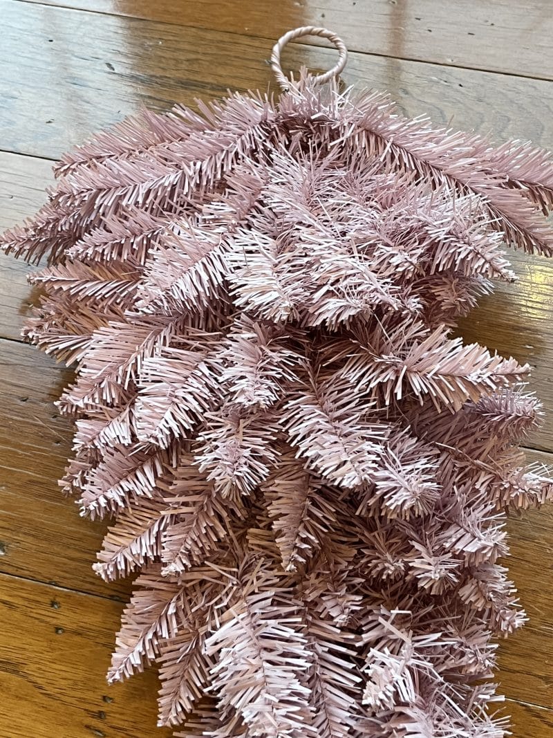 30" Soft Pink Pine Teardrop Kit - The Crafty Decorator